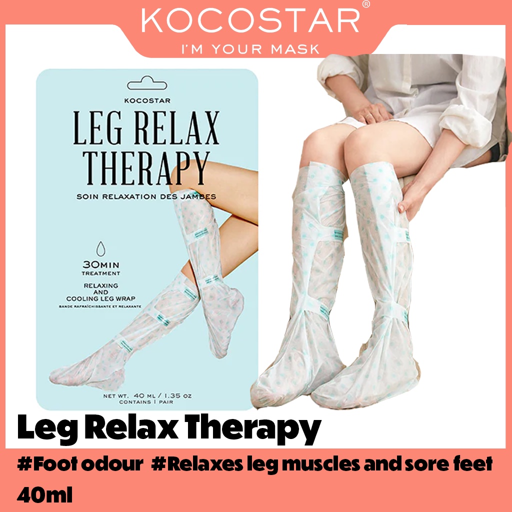 [Kocostar] Leg Relax Therapy pack 40ml /Soothing /Cooling /Sore legs ...