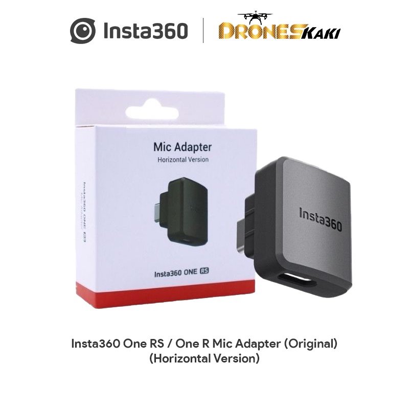 Insta360 One RS Mic Adapter (Horizontal Version) | Shopee Singapore