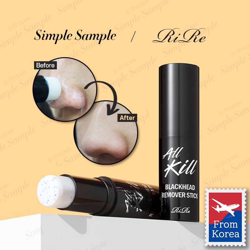 RiRe all kill remover blackhead stick (10g) | Shopee Singapore