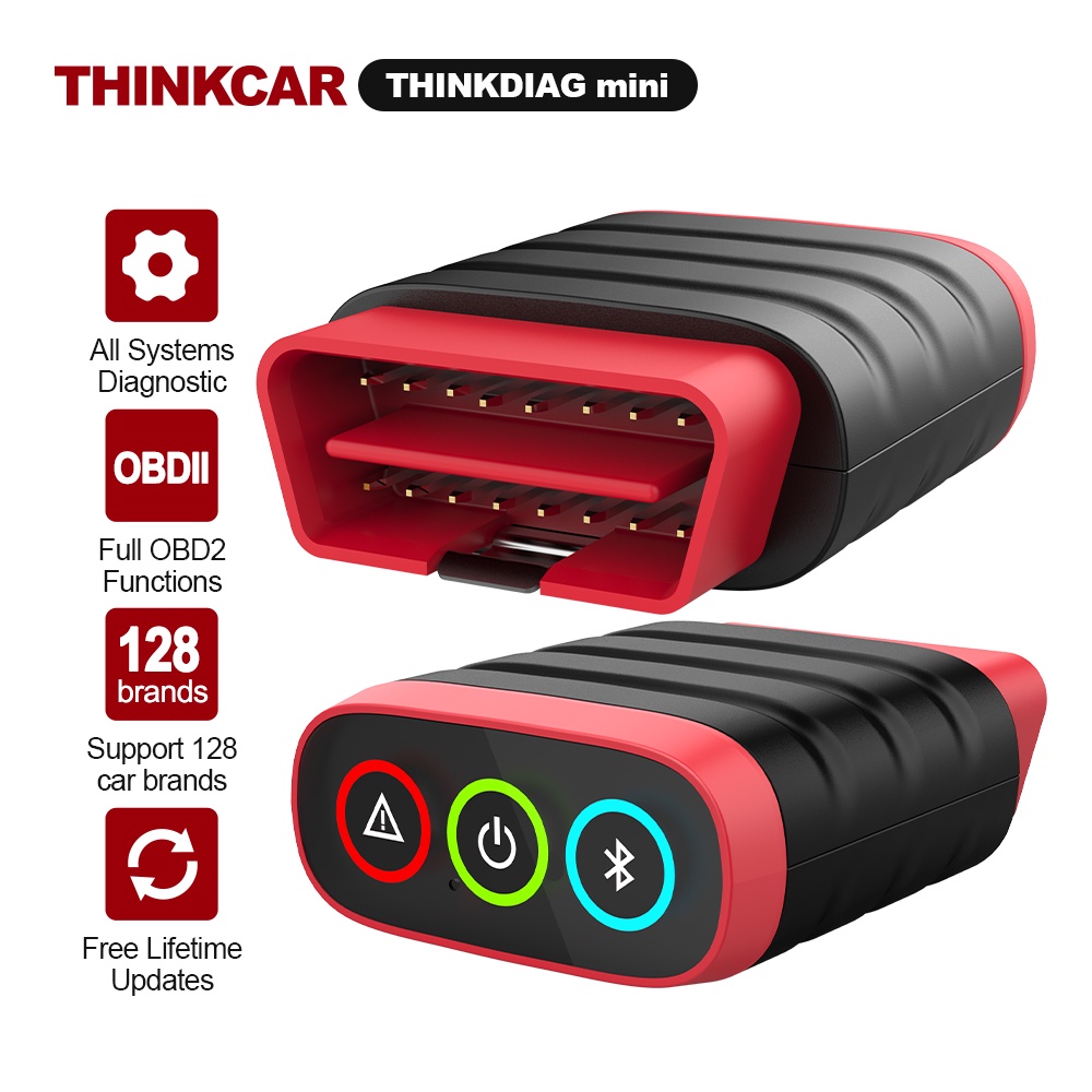 New THINKCAR THINKDIAG Mini Auto Diagnostic Tool All Cars Full System ...