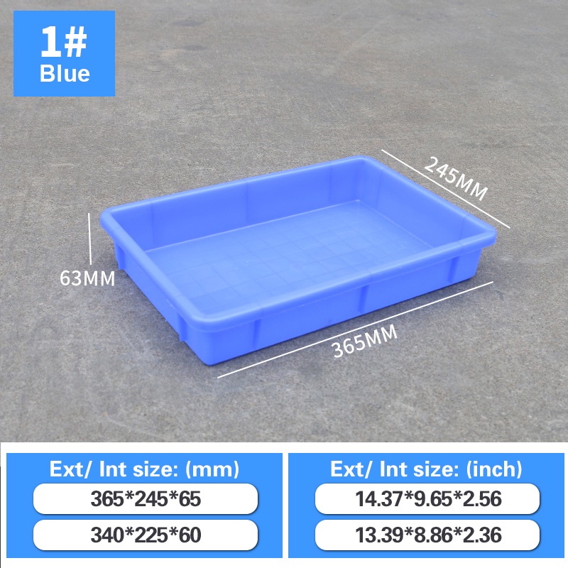 Mftlong Plastic Tray Square Plate Stackable Food Grade Storage Plastic ...