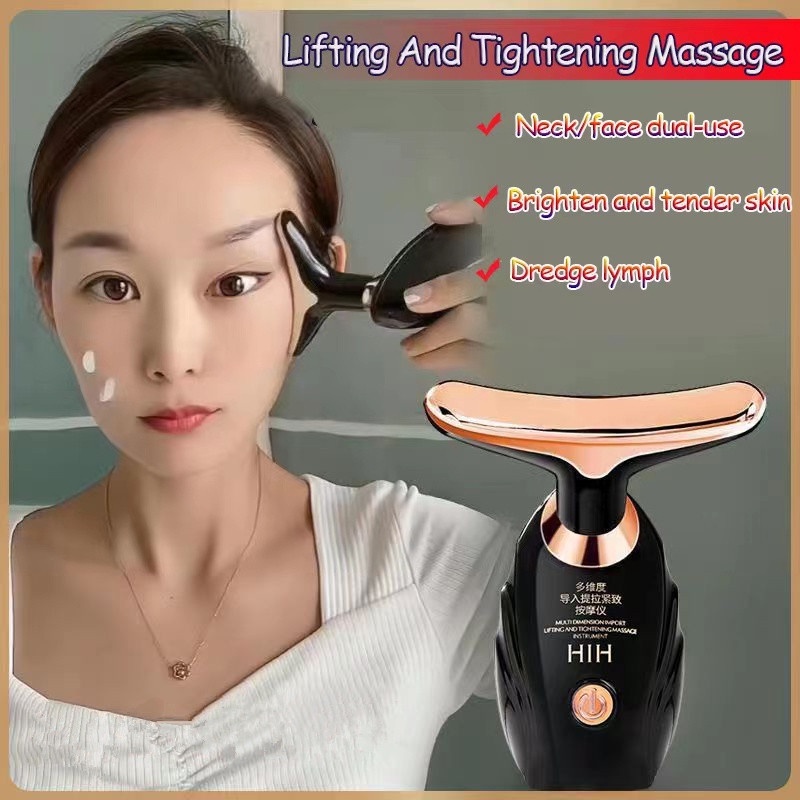 [Ready Stock Free Shipping] Neck Beauty Instrument Micro-Current Face ...
