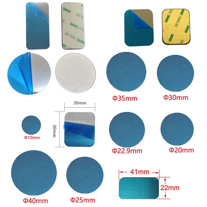 100pcs 10mm 15mm 20mm 25mm 30mm 35mm 40mm 41x22mm 65x45mm 30x60mm Metal ...
