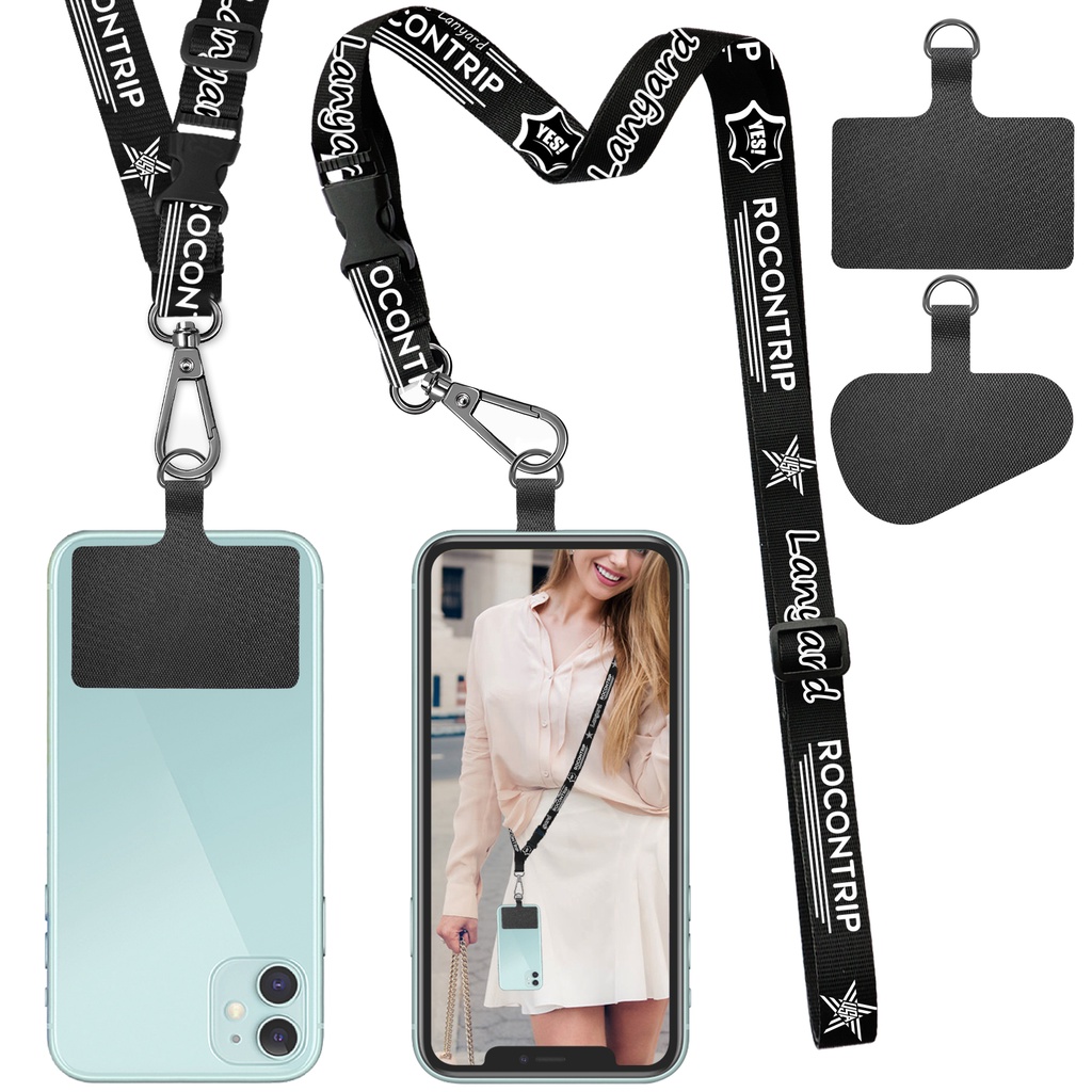 Phone Lanyard Universal Crossbody Cell Phone Lanyards Multifuctional ...
