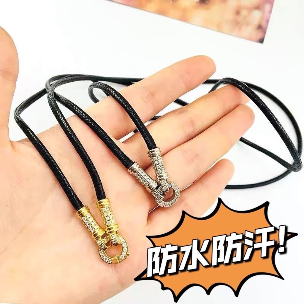 【Ready stock】Thai Buddha card rope chain high-end milan neckl Thailand ...