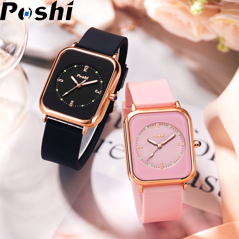 POSHI New Quartz Watch for Woman Waterproof Classic Simple Couple Watch ...