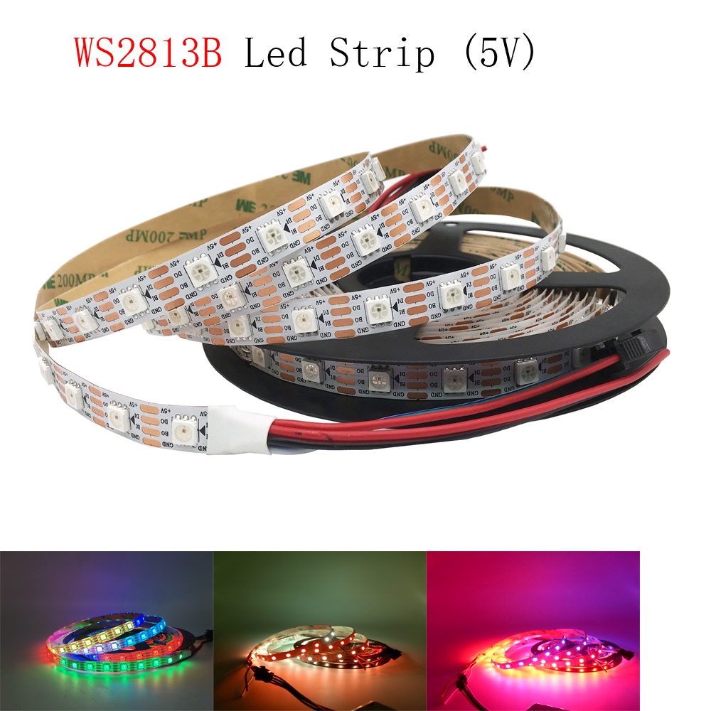 Xnbada WS2813(WS2812B Update) RGB Led Strip 30/60/144 Pixels/Leds/m ...