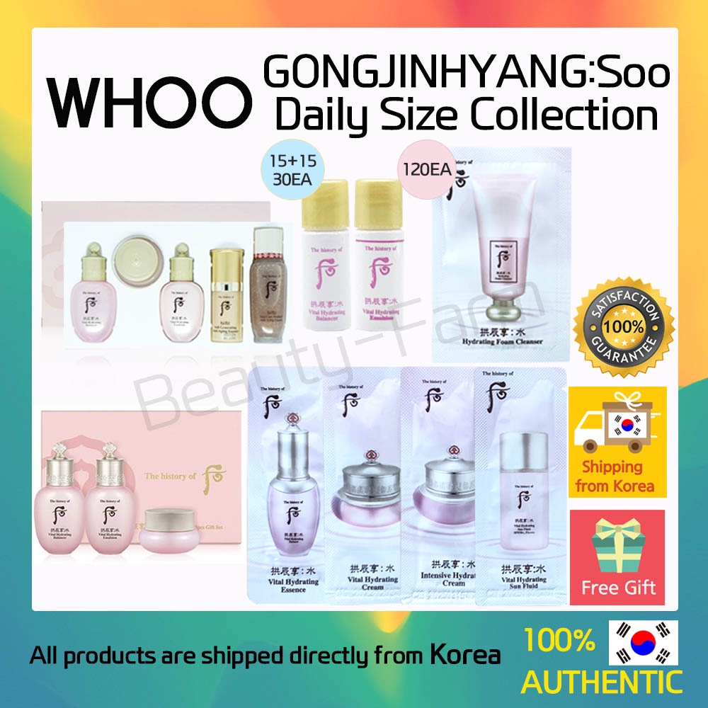 [The history of Whoo] Gongjinhyang Soo Daily Size Collection /directly ...