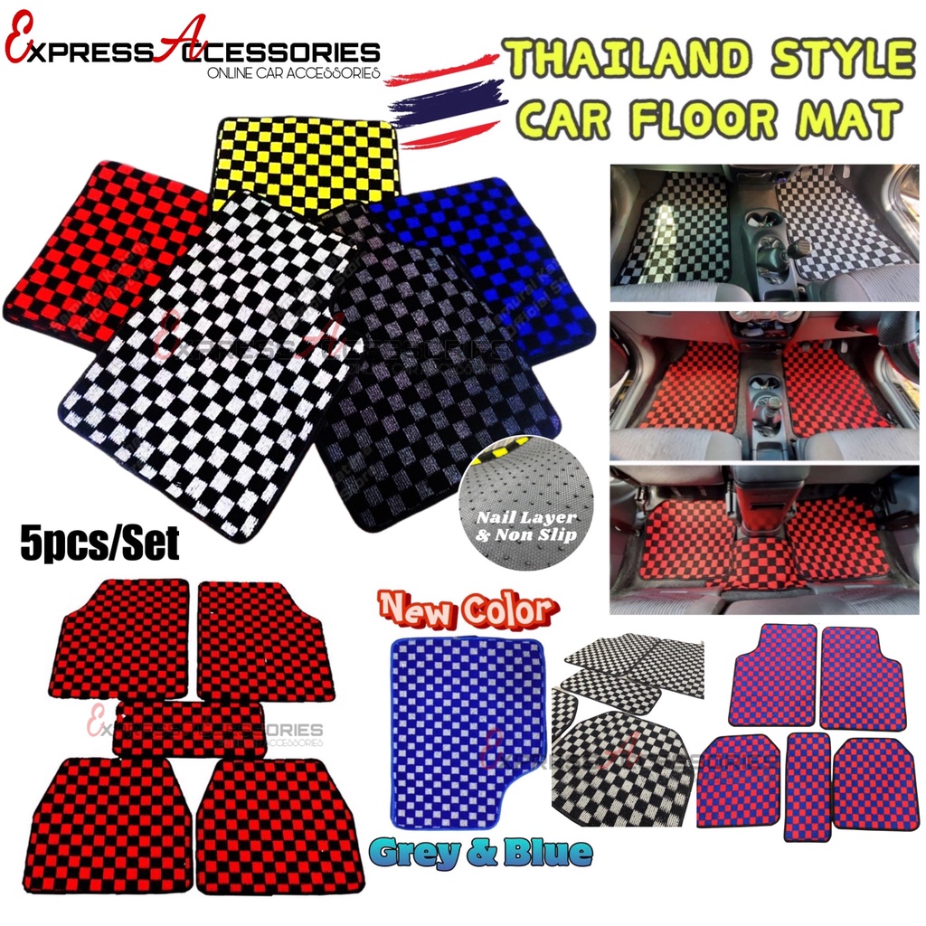 ️ Checkmate Dadu Karpet Dice Carpet Universal Floor Mat Proton Perodua ...
