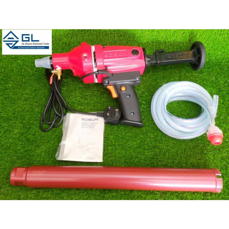 BOSUN ZIZ-110 Core Drilling Machine ( FOC : 051Braze Concrete Core Bit ...