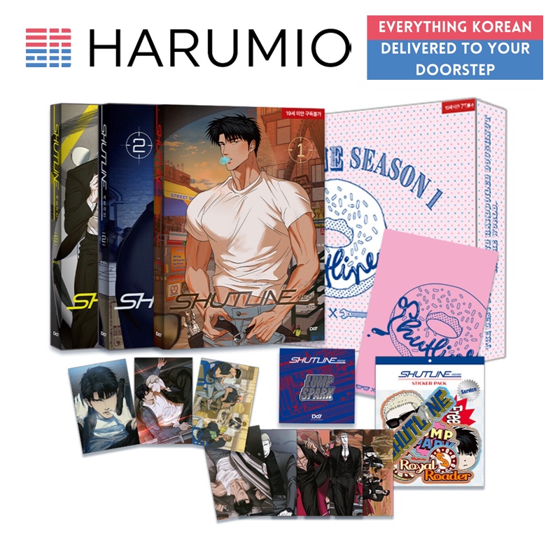 Shutline Manhwa Shut Line 1-3, Korean Webtoon, Comic Books Korean ...