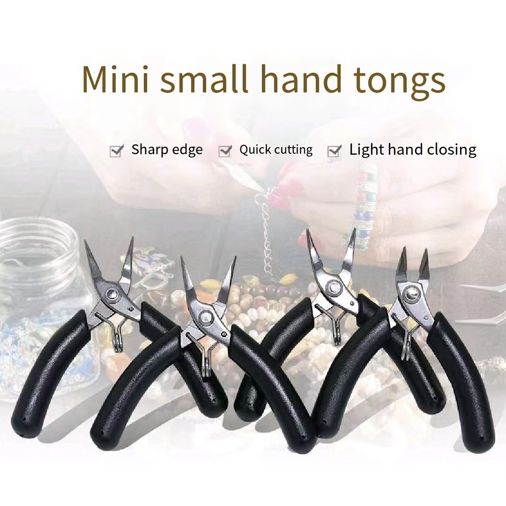 (Ready Stock) Toothless needle-nose pliers oblique pliers cutting ...