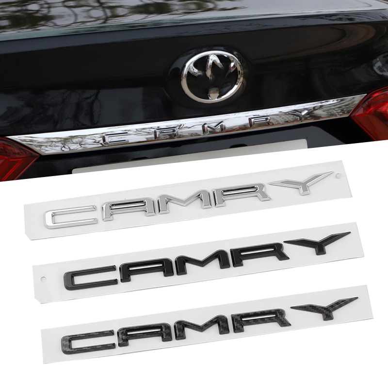 New Toyota Camry car logo CAMRY letter emblem modification car rear ...