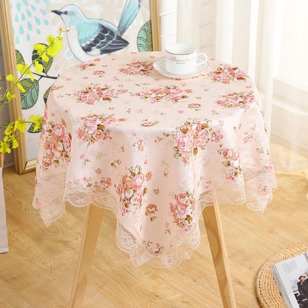 European Style High-End Tablecloth Fabric Pastoral Coffee Table Cloth ...