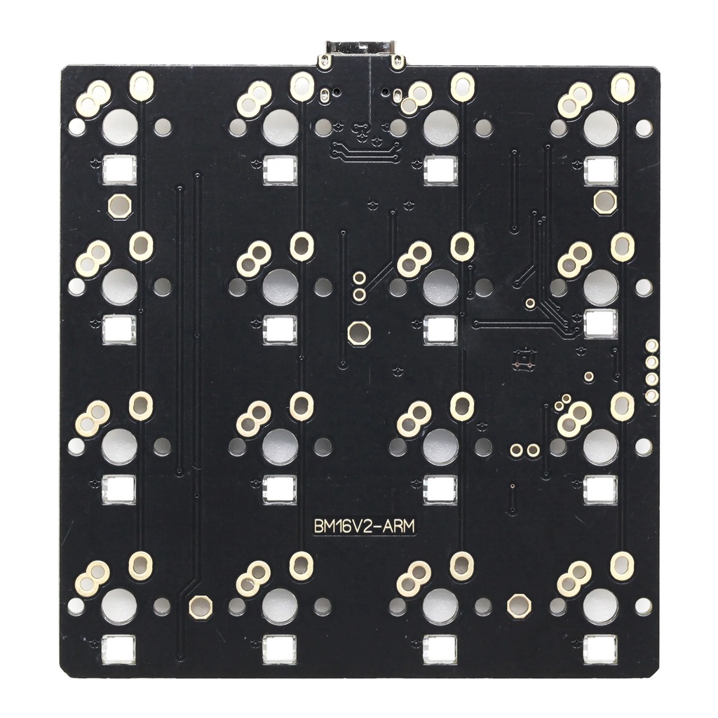 BM16A 16 KEYS CUSTOM MECHANICAL KEYBOARD PCB PLATE PROGRAMMED NUMPAD ...