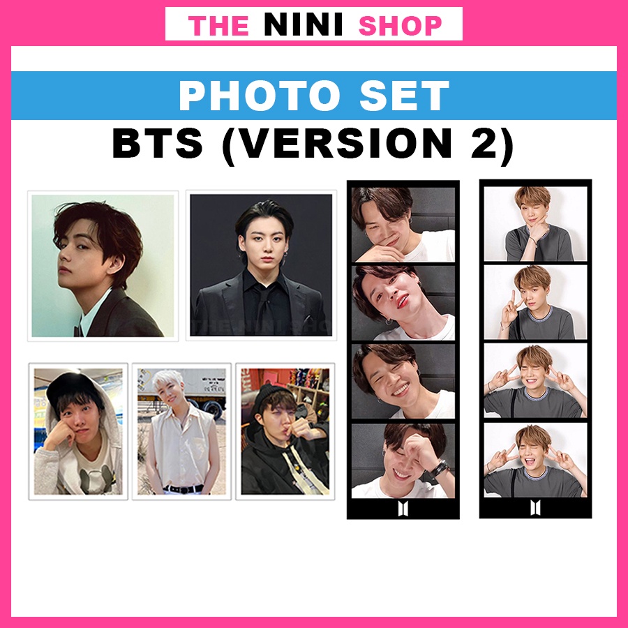 BTS [VERSION 2] BTS BOYFRIEND PHOTO SET (NAMJOON RM, JUNGKOOK, JIMIN ...