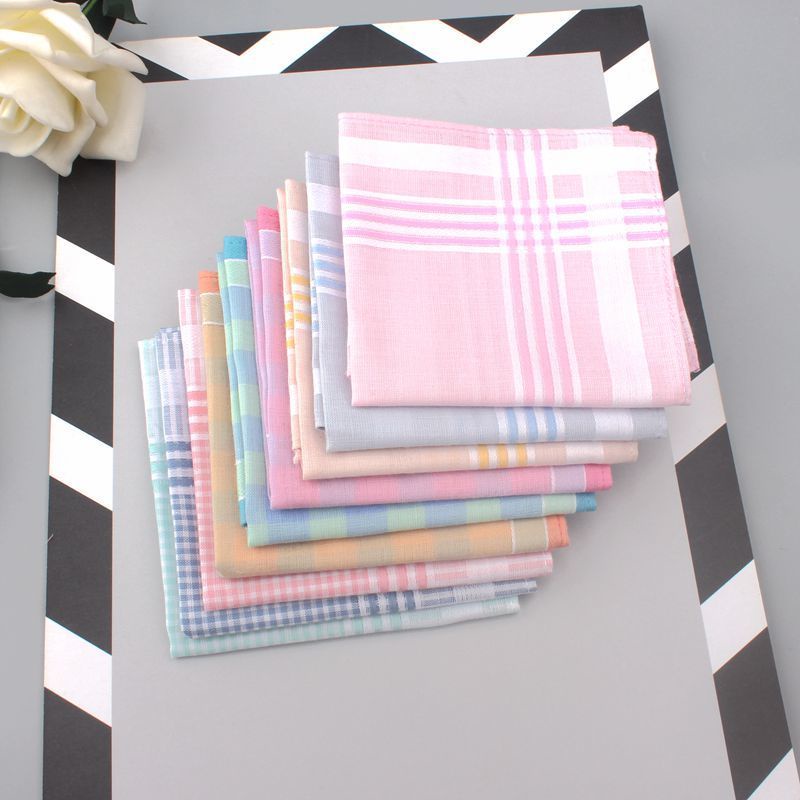 Sweat-Absorbent High-Absorbent [3 Packs] Women's Cotton Handkerchief ...