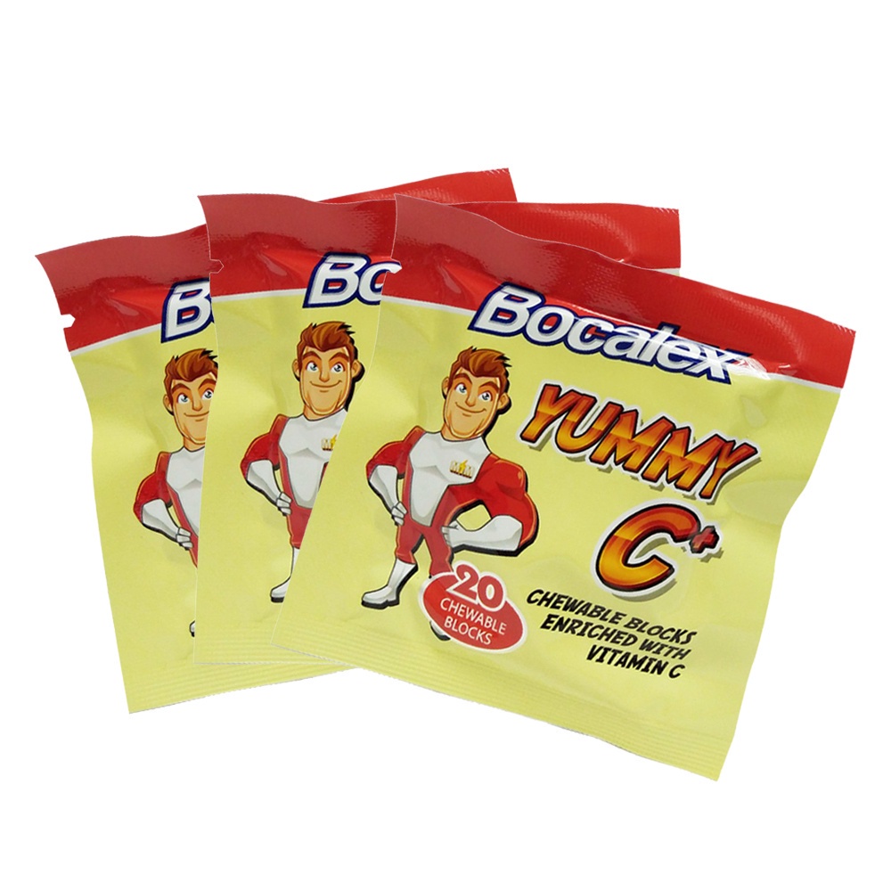 Alpro Pharmacy Exclusive - Bocalex Yummy C+ Chewable Blocks (3 x 20s ...