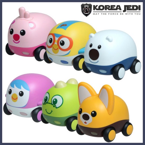 Pororo and Friends - Melody Mini Car 3pcs Set /2 Type(Pororo, Loopy ...