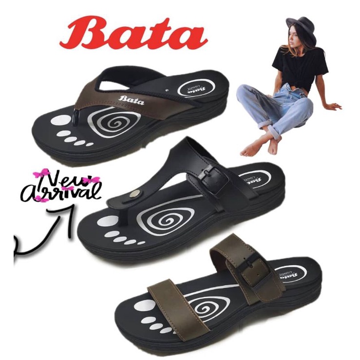 Bata Ladies Comfort Sandals/Sandals Perempuan Bata Selesa | Shopee ...