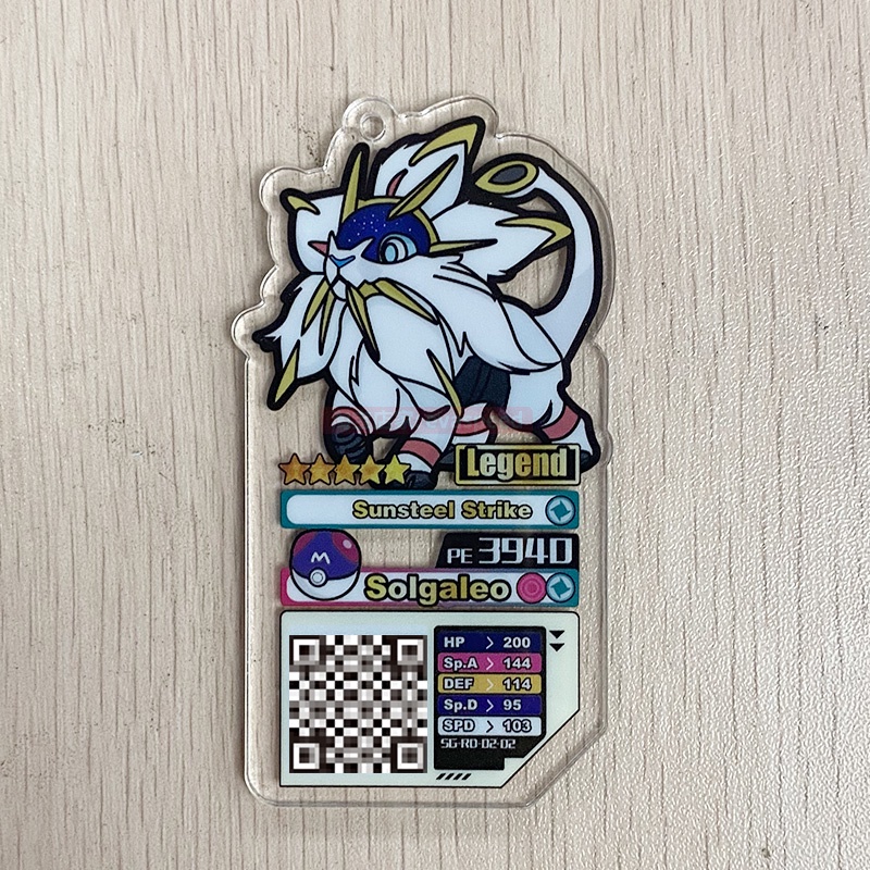 Pokémon gaole Acrylic Merchandise Singapore Version Malaysia Universal ...