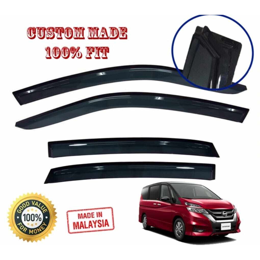 Nissan Serena Mpv C27 C26 C24 Nv200 Injection Window Door Visor ...
