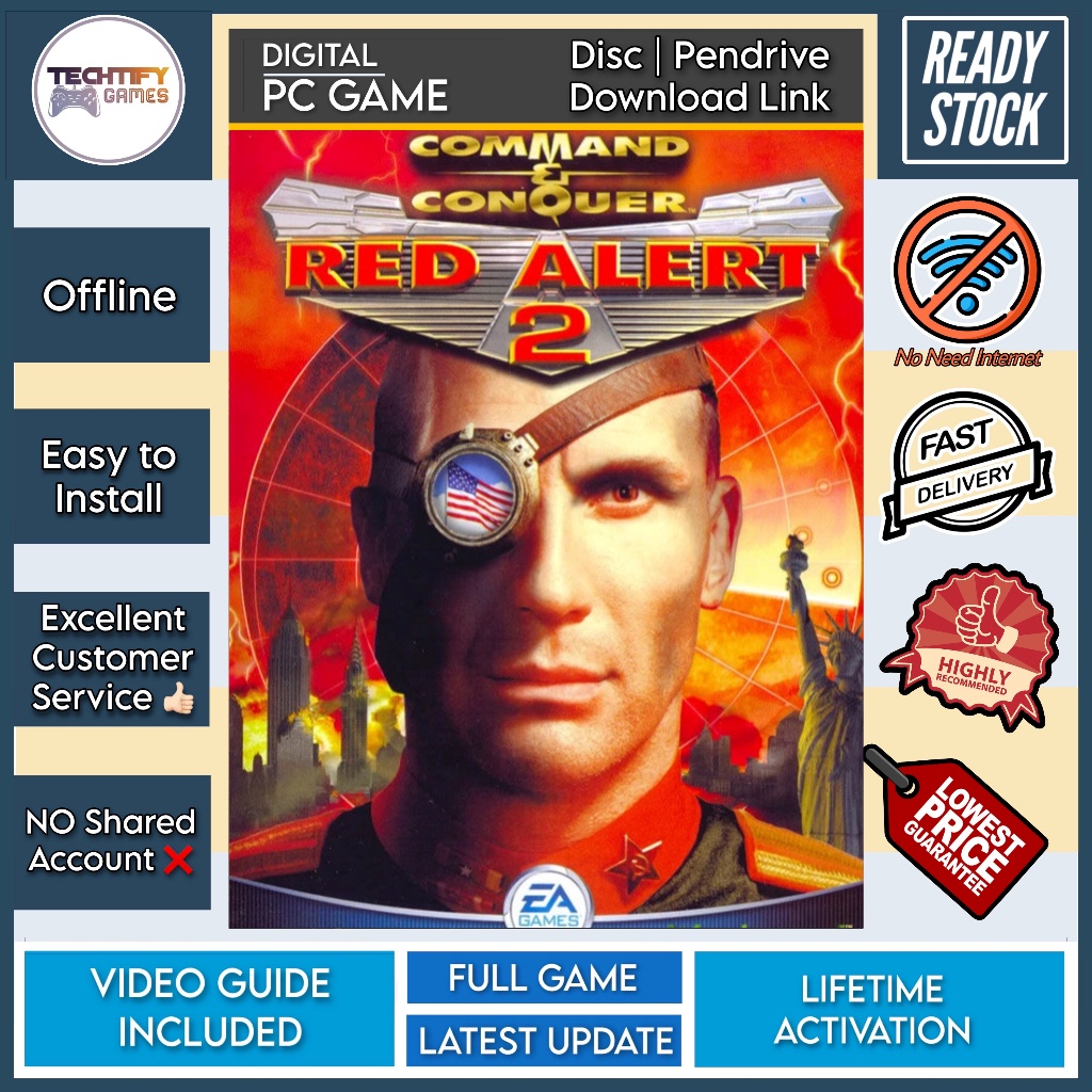 [PC Game] Command & Conquer Red Alert 2 (v1.006 + DLC: Yuri's Revenge ...