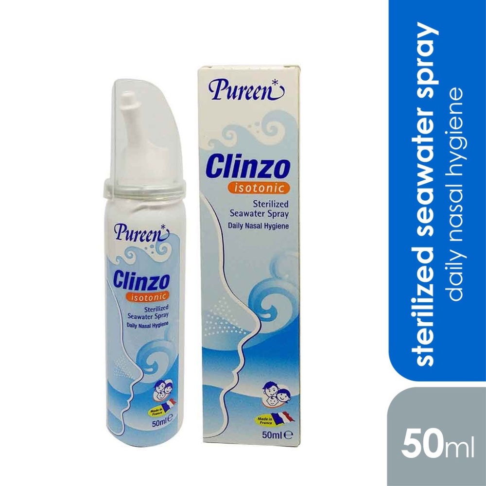 Pureen Clinzo Isotonic Nasal Spray (50ml) | Shopee Singapore