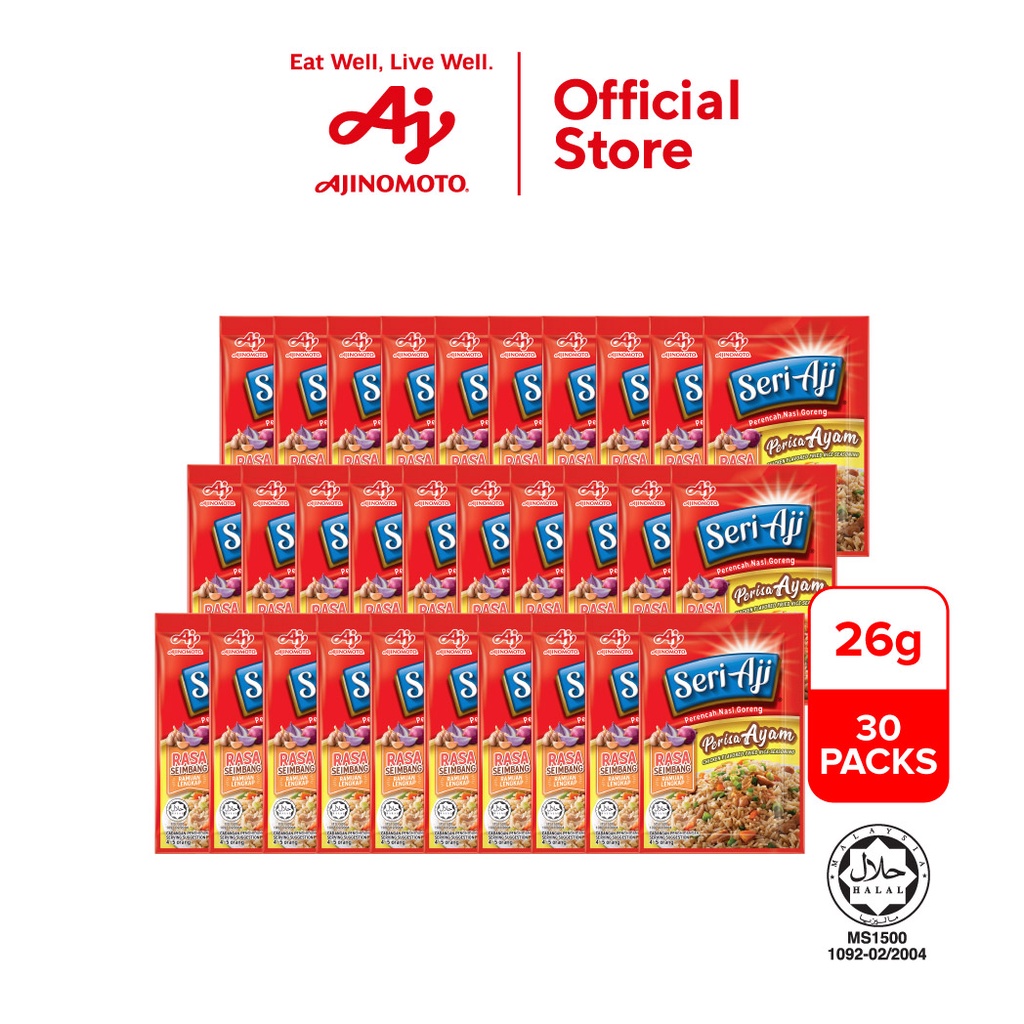 Chicken Fried Rice Seasoning Aji Series (26g x 30 pack) | Shopee Singapore