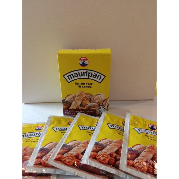 Mauri-pan Instant Yeast/Yis Segera (11g,1box 55g) | Shopee Singapore