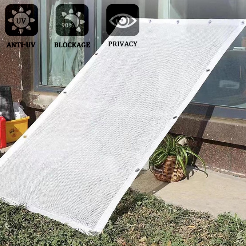 [Ready Stock] White Shade Net Exquisite Small Size Balcony Plant ...