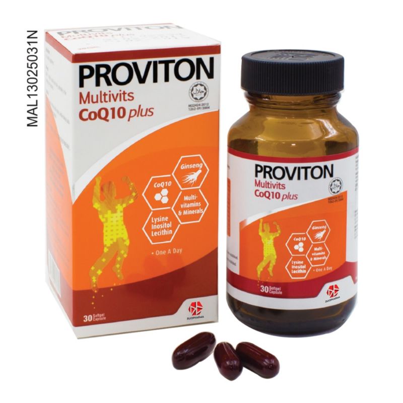 PROVITON Multivits CoQ10 Plus 30's [EXP 02/2024] | Shopee Singapore