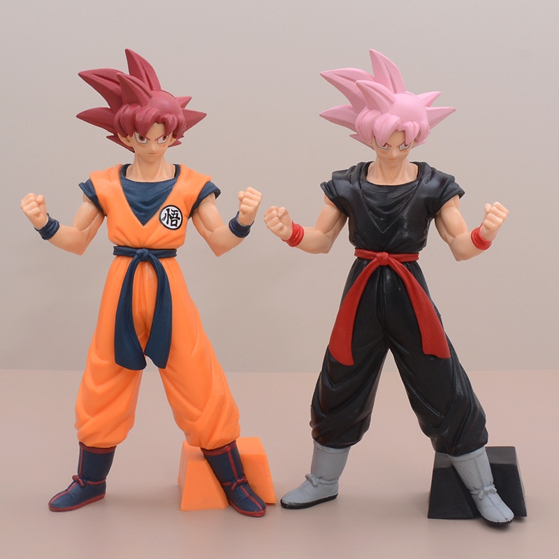 23cm Dragon Ball Son Goku Pvc Figures Anime Figure DBZ Goku Statue ...