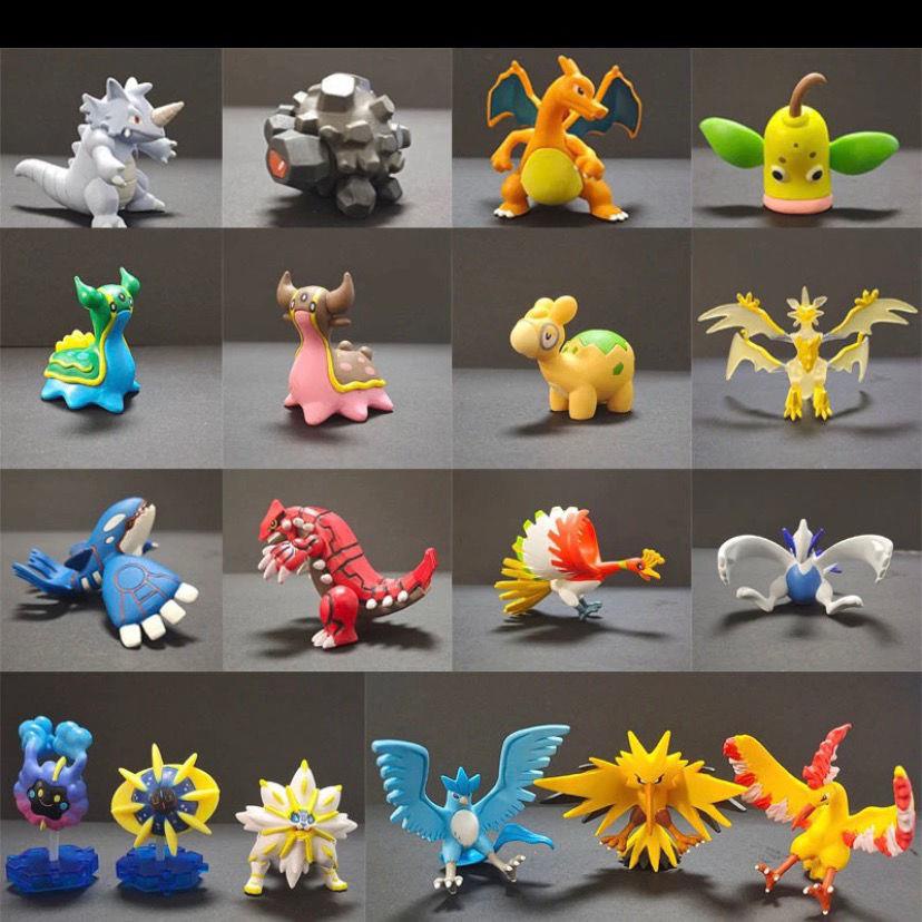 Pocket Monsters Pikachu Charmander Bulbasaur Squirtle Psyduck Mewtwo ...