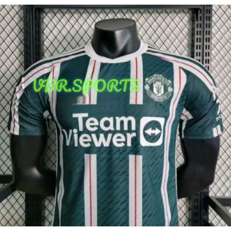 MU AWAY KIT 23-24 JERSEY [PLAYER ISSUE] | Shopee Singapore