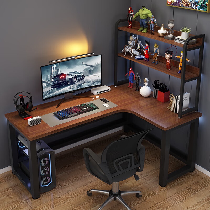 Get HY/ Eco Ikea Official Direct Corner Computer Desk E-Sports Double ...