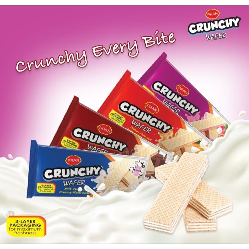 PRAN CRUNCHY WAFER 100G | Shopee Singapore