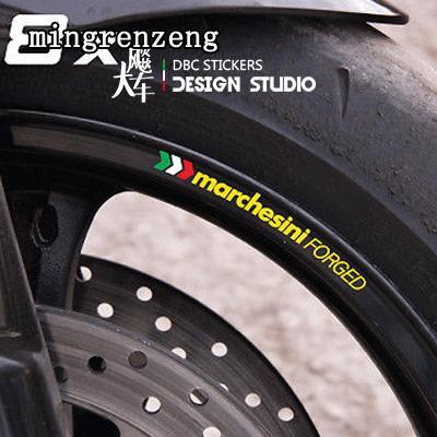 New Product Motorcycle Wheel Hub Sticker Wheel Rim Sticker Ducati ktm ...