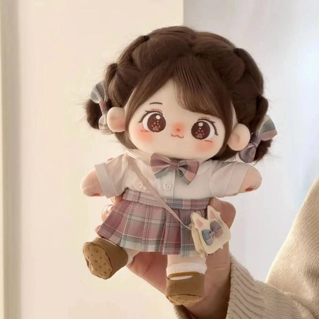 20cm genuine cotton doll plush toy humanoid doll doll doll dress up ...