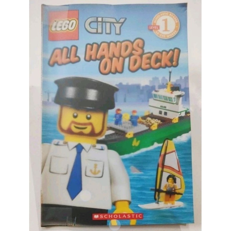 Used Book Lego City Scholastic English Story Book Level 1 Early Reader ...