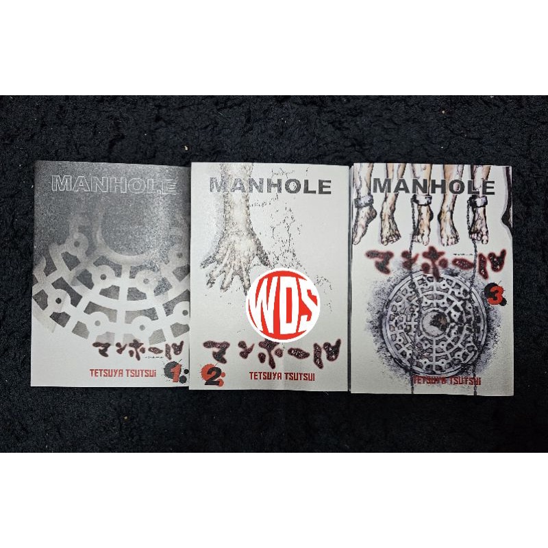 Manga : Manhole volume 1-3 (End)(English Version) | Shopee Singapore