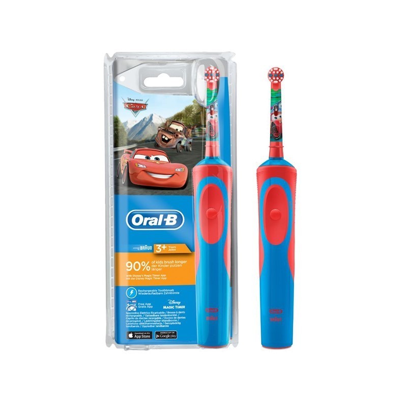 Oral B Vitality Poc Kids Handle Cars | Shopee Singapore