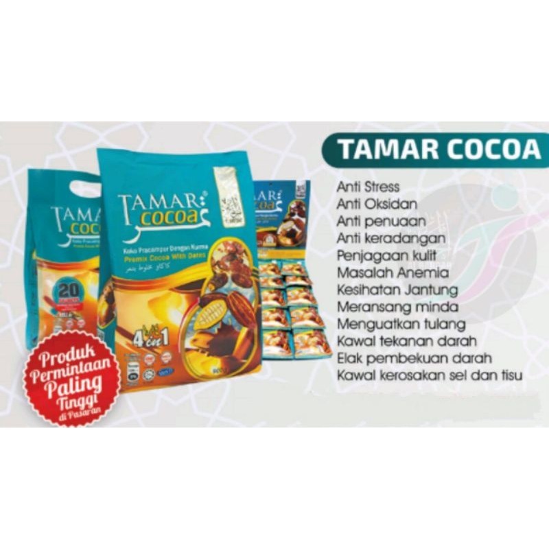 Tamar Cocoa Sachet 500g ( Stokis Alhaddad Pendang) | Shopee Singapore