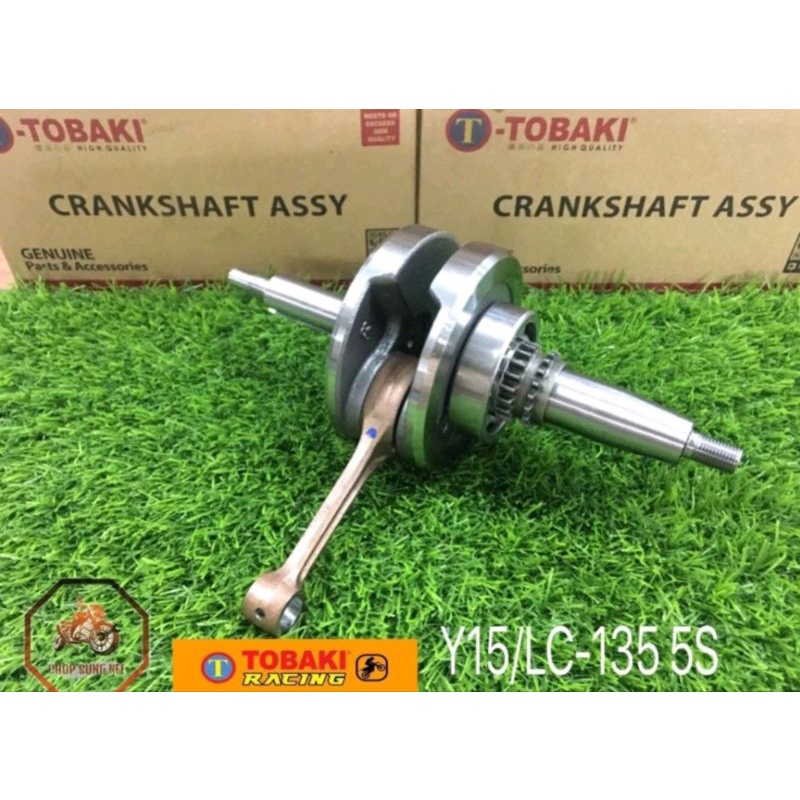 CRANKSHAFT Y15/LC-135 5S 5SPEED/FZ-150 TOBAKI Crankshaft Set(Standard) | Shopee Singapore