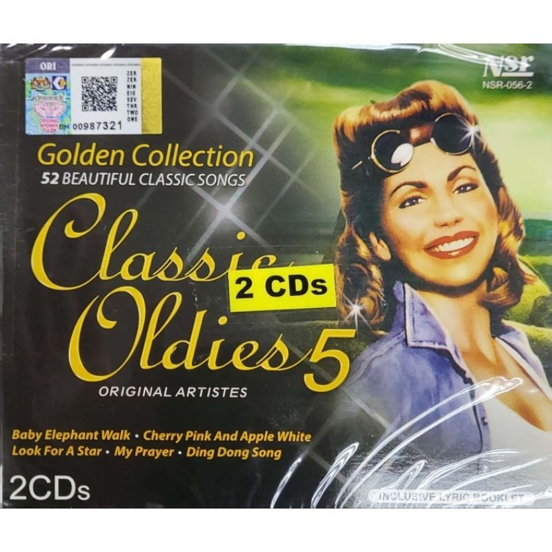Classic Oldies 5 - Golden Collection : 52 Beautiful Classic Songs (2CDs ...