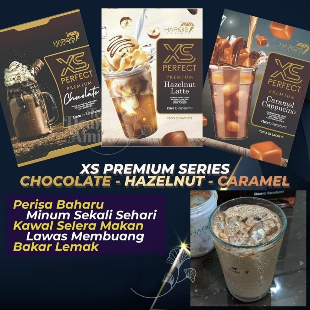 Xs Perfect Premium Set Caramel Cappucino Hazelnut Latte Chocolate 20 ...