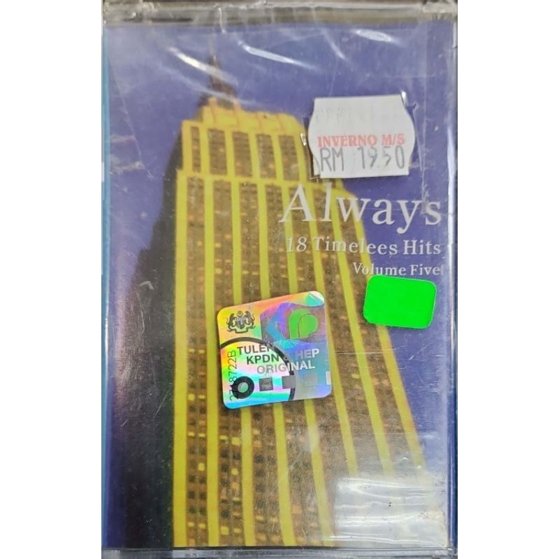 Always - 18 Timelees Hits Volume Five (Cassette) | Shopee Singapore
