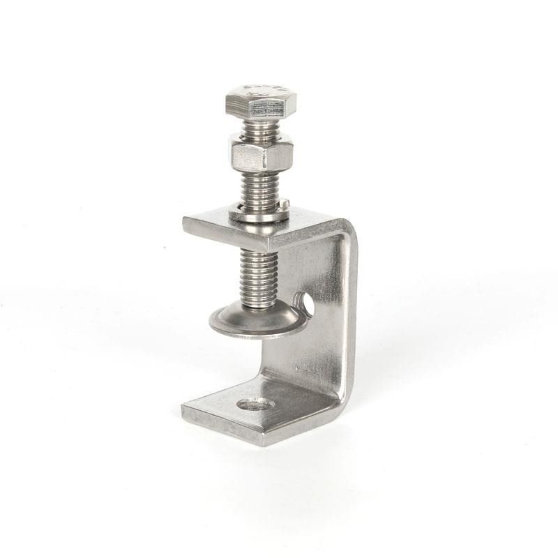 304 stainless steel steel tiger clamp tube clamp square u- c- fixed ...