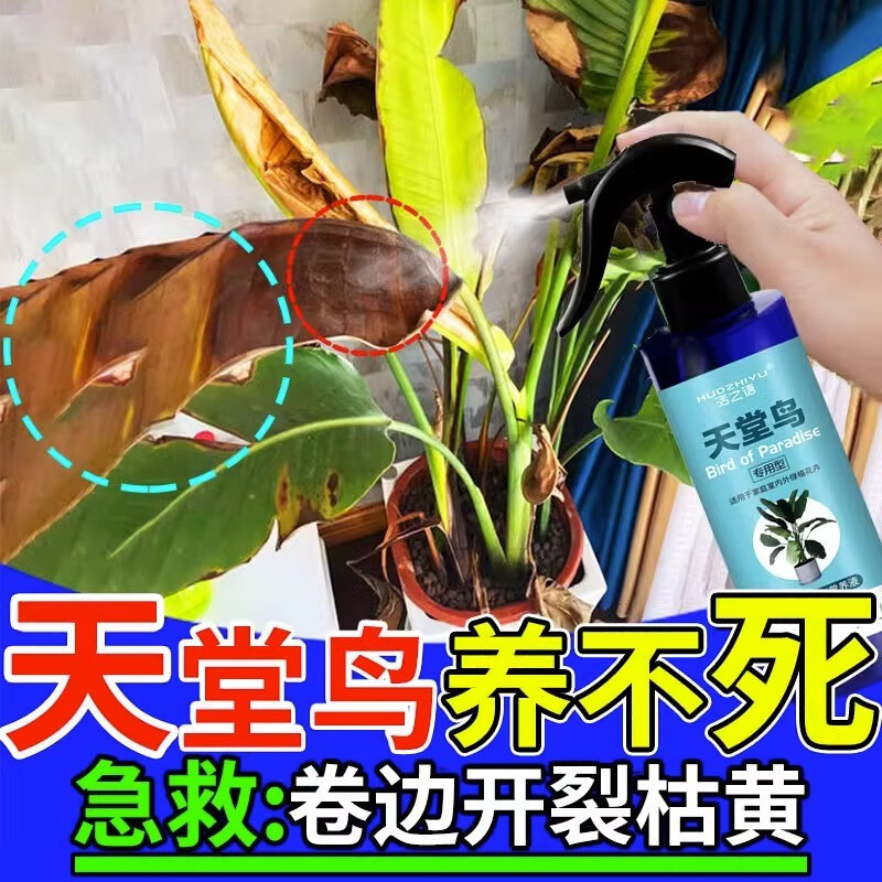 Living Language Paradise Bird Nutrient Solution Special Fertilizer Pot ...