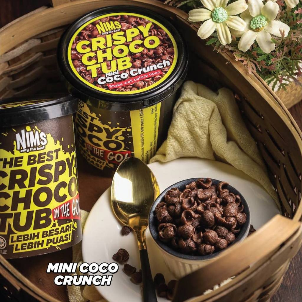 Nims Crispy Choco Tub Coco Crunch (250g) | Shopee Singapore